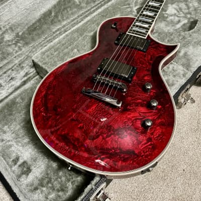 ESP Eclipse Custom Shop CTM 2022 - Liquid Metal Red | Reverb