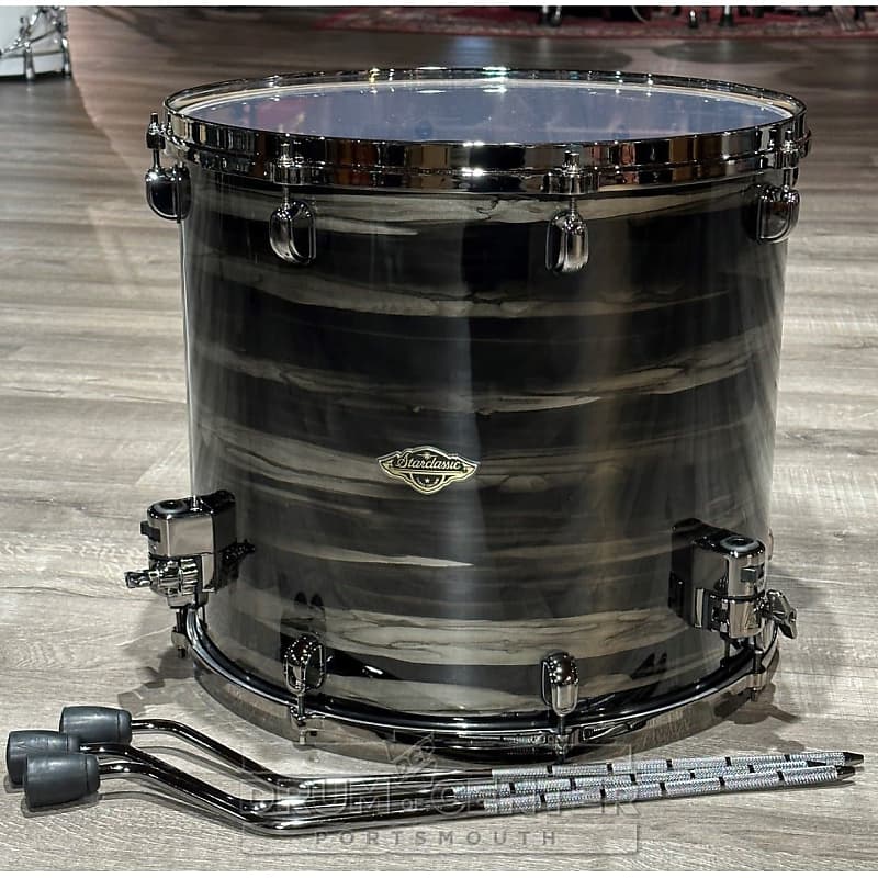 Tama Starclassic Walnut/Birch Floor Tom 18x16 Lacquered | Reverb