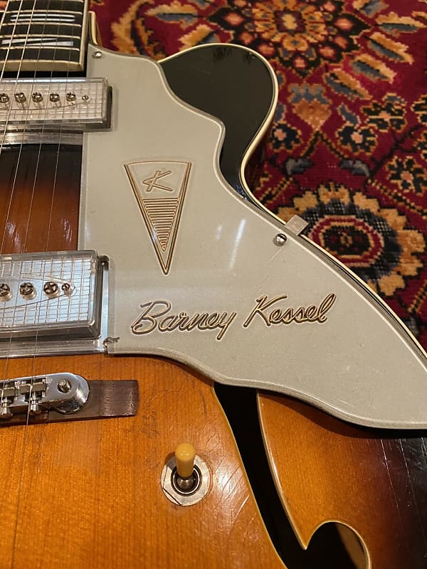 Kay K8700V Barney Kessel Jazz Special 1958 - Two Tone | Reverb