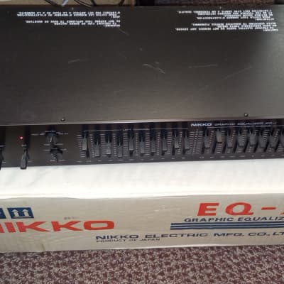 Nikko EQ-I Pro Series Stereo Graphic Equalizer Rack Mount | Reverb