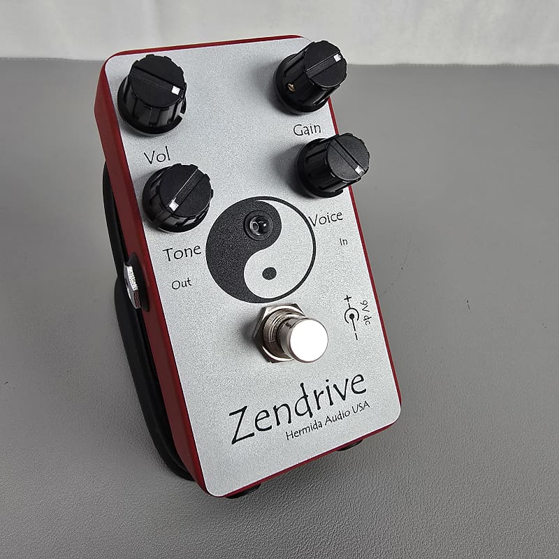 Hermida Audio USA Zendrive Overdrive Guitar Pedal Effect Red | Reverb
