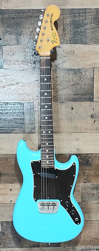 Fender Musicmaster 1978 Daphne Blue W/ Original Case | Reverb