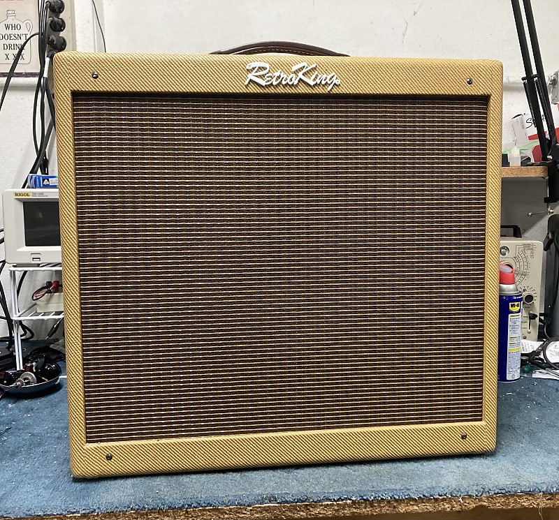 Retro-King Tremtone Tremolux 5G9 Tweed Tube Amp | Reverb