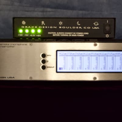 Grace Design M802 Microphone Preamp with M802RCU Remote | Reverb