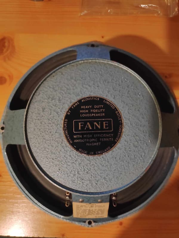 FANE POP 25/2 1971 - Guitar speaker vintage 15ohm 25-Watts | Reverb