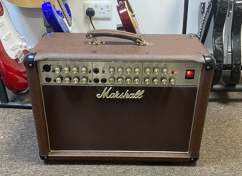 Marshall Acoustic Soloist AS80R 2-Channel 80-Watt 2x8" | Reverb UK