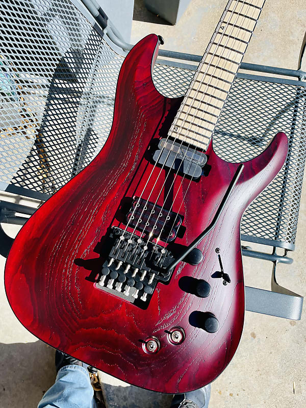 NOS Prototype 1 of 1 2017 Schecter Apocalypse C-1 Vampire | Reverb