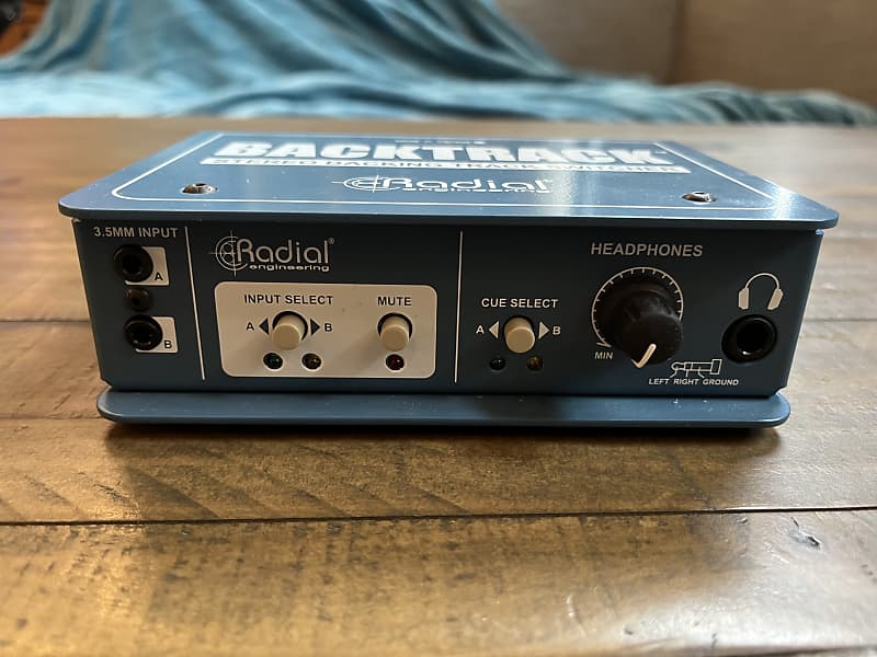 Radial Backtrack Stereo Backing Track Switcher | Reverb