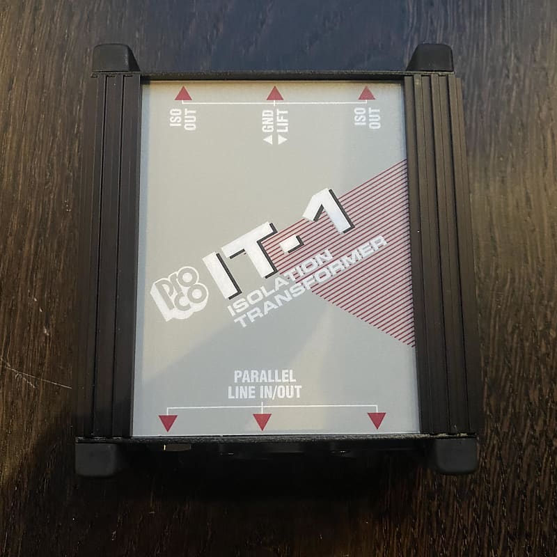 ProCo IT1 1-channel Line Isolator - Grey | Reverb