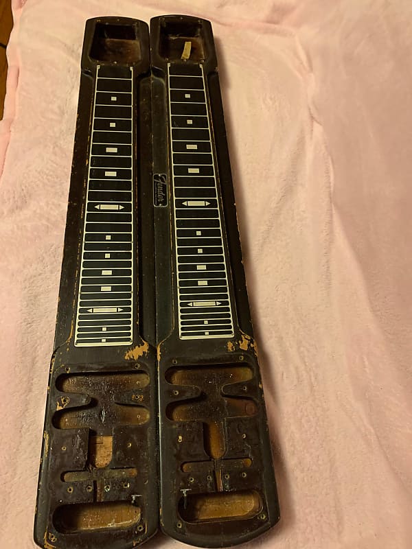 1963 Fender Stringmaster D6 Double-Neck Console Steel Guitar | Reverb