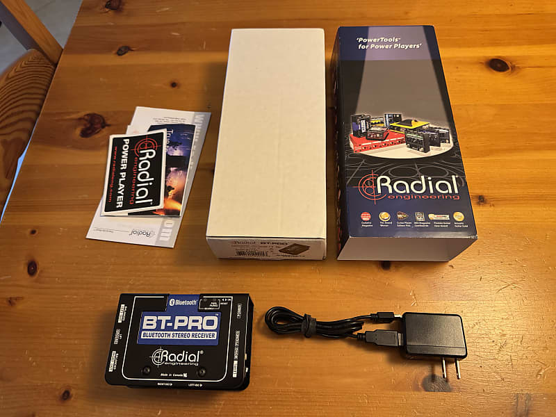 Radial BT Pro V1 Stereo Bluetooth Direct Box BT Pro V1 | Reverb