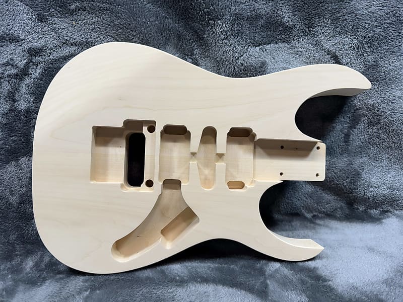 Guitar Body – Unfinished Basswood Square RG JEM Style - fits | Reverb