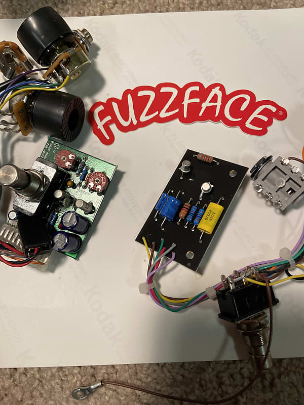 Dunlop fuzz faces - 2 complete circuits - germanium and | Reverb UK