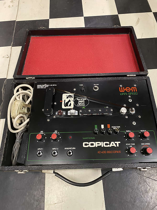 Wem Copicat IC400 1978 Black | Reverb