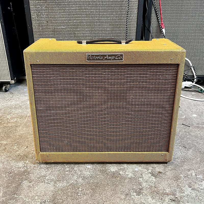 Victoria 35210 Super Amp - Tweed original 5f4 tube amplifier | Reverb