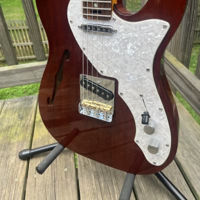 Custom Built Thinline Telecaster Electric Guitar | Reverb
