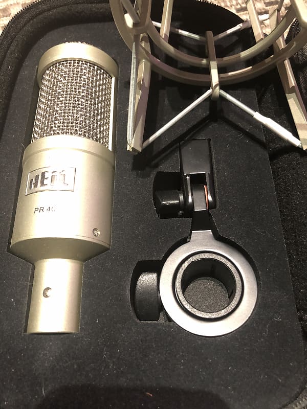 Heil PR40 Microphone & Heil Shock Mount | Reverb
