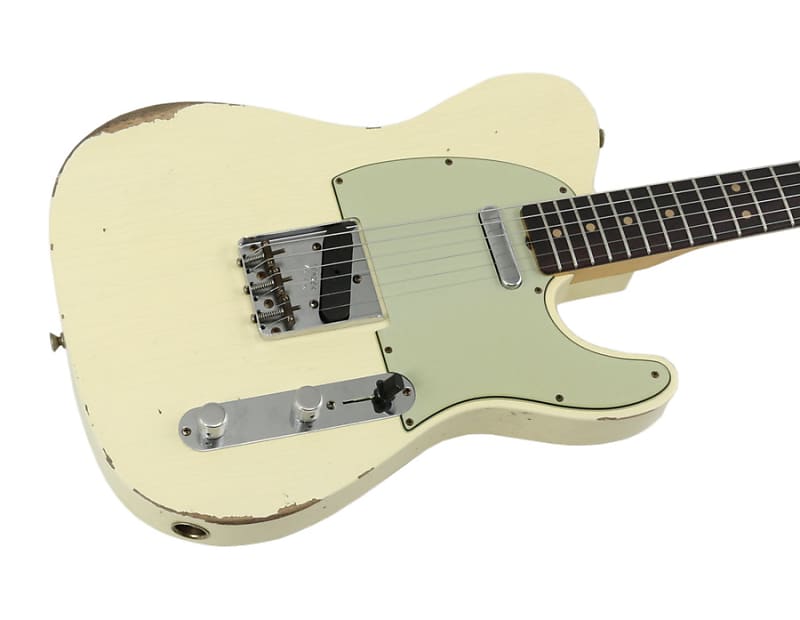 Fender Custom Shop 63 Telecaster Relic Faded Aged Vintage | Reverb