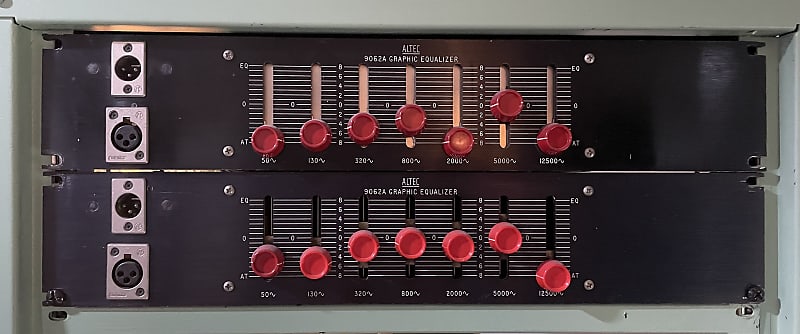 Vintage 1960s Altec 9062A pair — passive equalizers — | Reverb