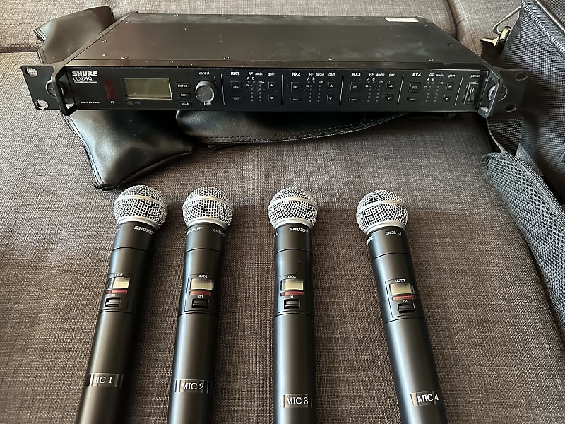 Shure ULXD4Q + 4x ULXD2 | Reverb
