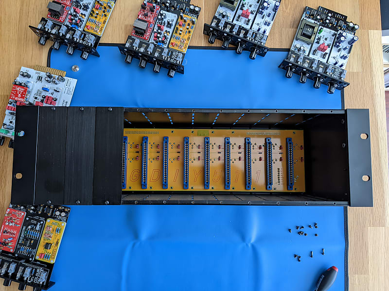 GroupDIY / CAPI 51X Alliance Rack with 11 Slots and 51X PSU | Reverb