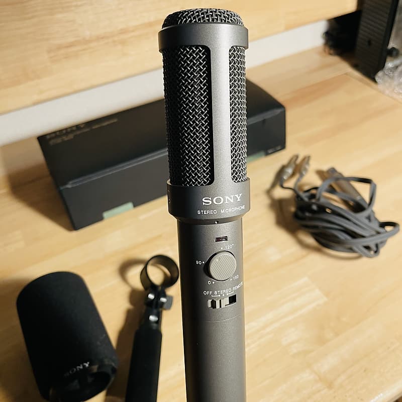 Sony ECM 969 Rare Stereo Microphone from Japan | Reverb