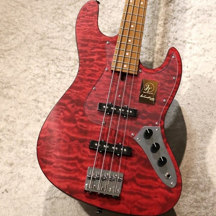 Bacchus WL4-QM RSM/M - Red Satin | Reverb
