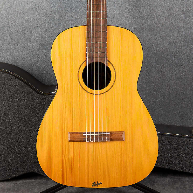 Hofner 514 Classical Acoustic Guitar - Natural - Hard Case | Reverb UK