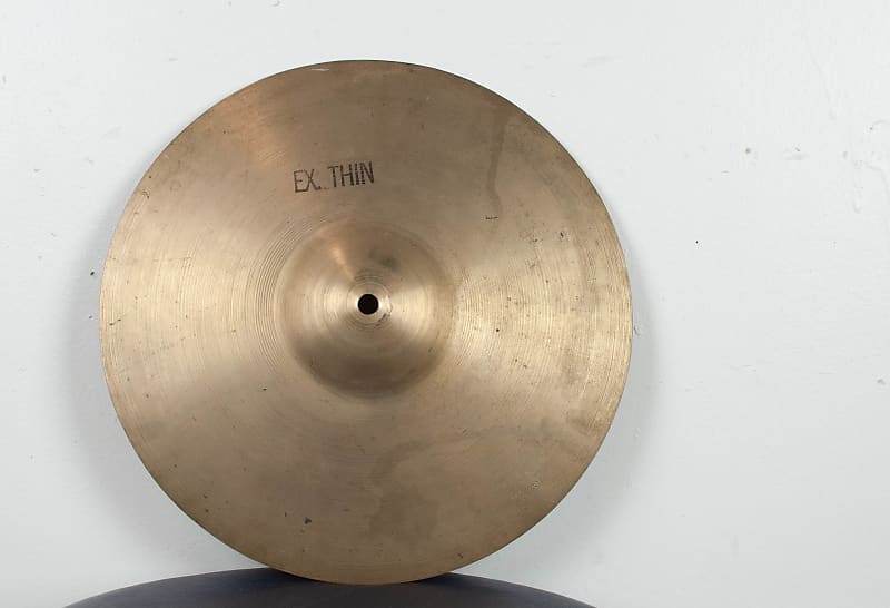 1960s Zenjian 12" Extra Thin Splash Cymbal 385g | Reverb