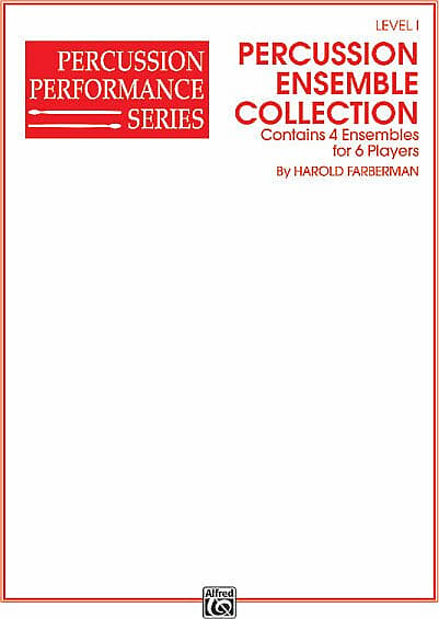 Percussion Ensemble Collection, Level I: (4 Ensembles for 6 | Reverb