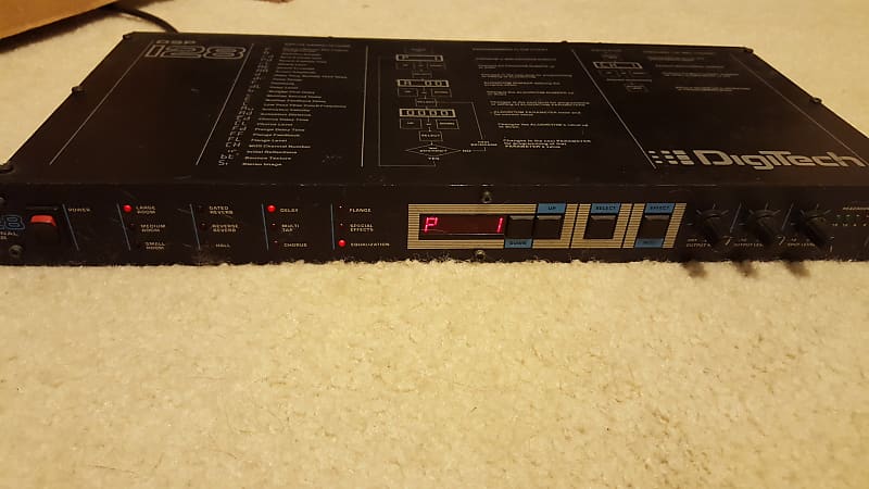 DigiTech DSP-128 Multi-effects rackmount vintage DSP128 | Reverb