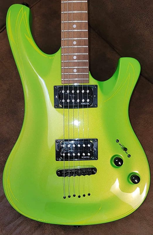 Schecter Dimond - Custom paint | Reverb