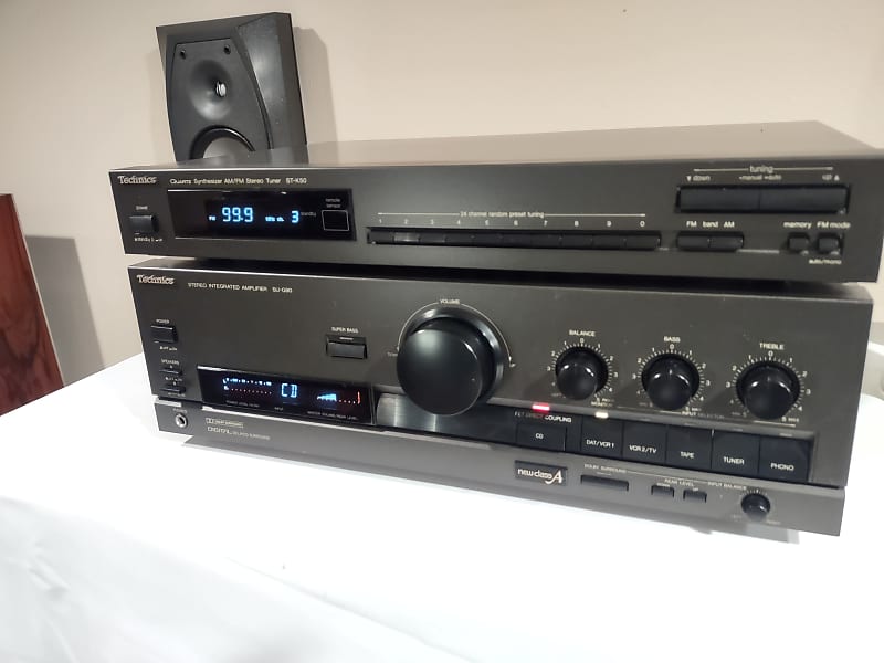 Technics SU-G90 Integrated Amp and ST-K50 Tuner With Remote. | Reverb