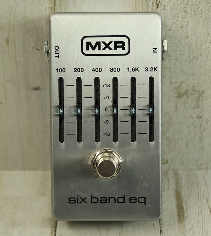 USED Dunlop MXR Six Band EQ (010) | Reverb