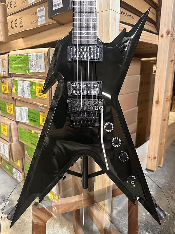 Dean Razorback 7 Dimebag 7-String - Classic Black #20030 | Reverb