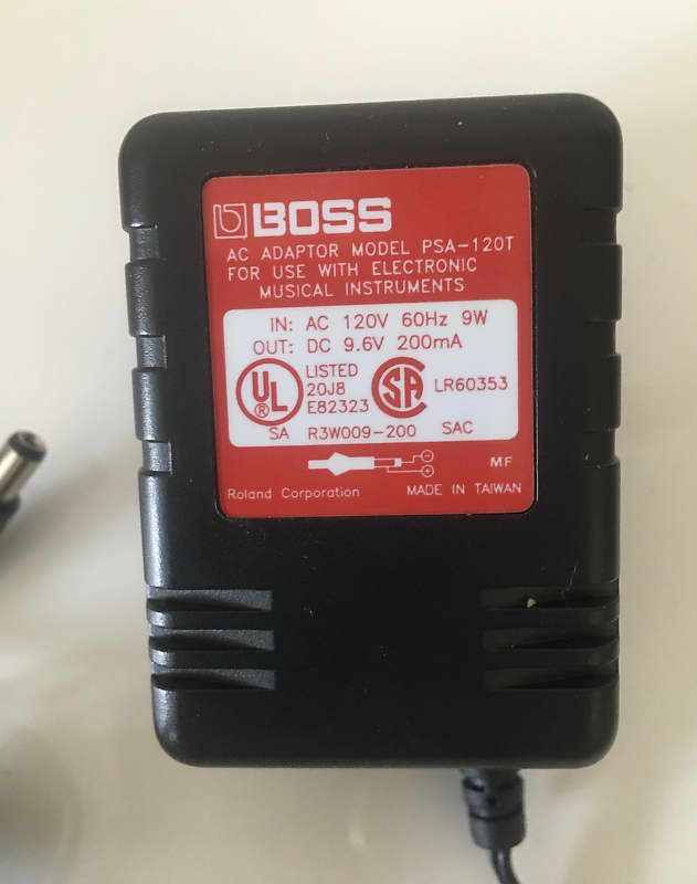 Boss PSA-120 9-Volt DC Power Supply Effects Pedal Adapter | Reverb