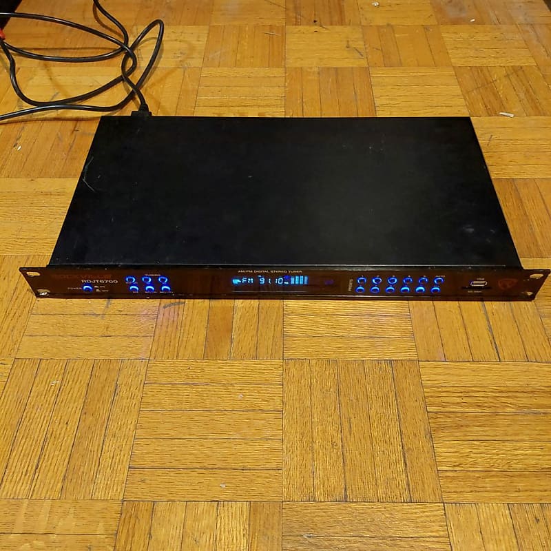 Rackmount FM/AM Radio Tuner Rockville RDJT6700 2019 | Reverb