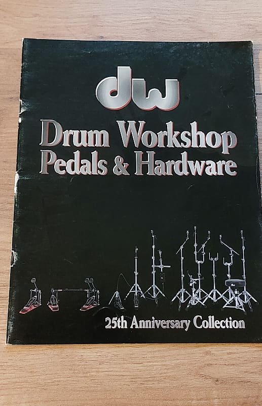 DW Pedals & Hardware 25th Anniversary printed Catalog (1997) | Reverb