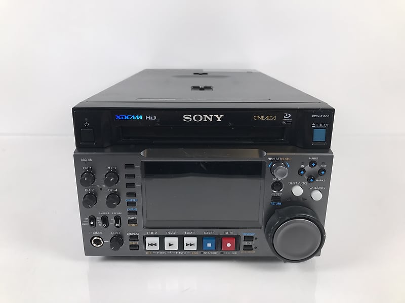 Sony PDW-F1600 HD Professional Disc Recorder (Low Hours) | Reverb