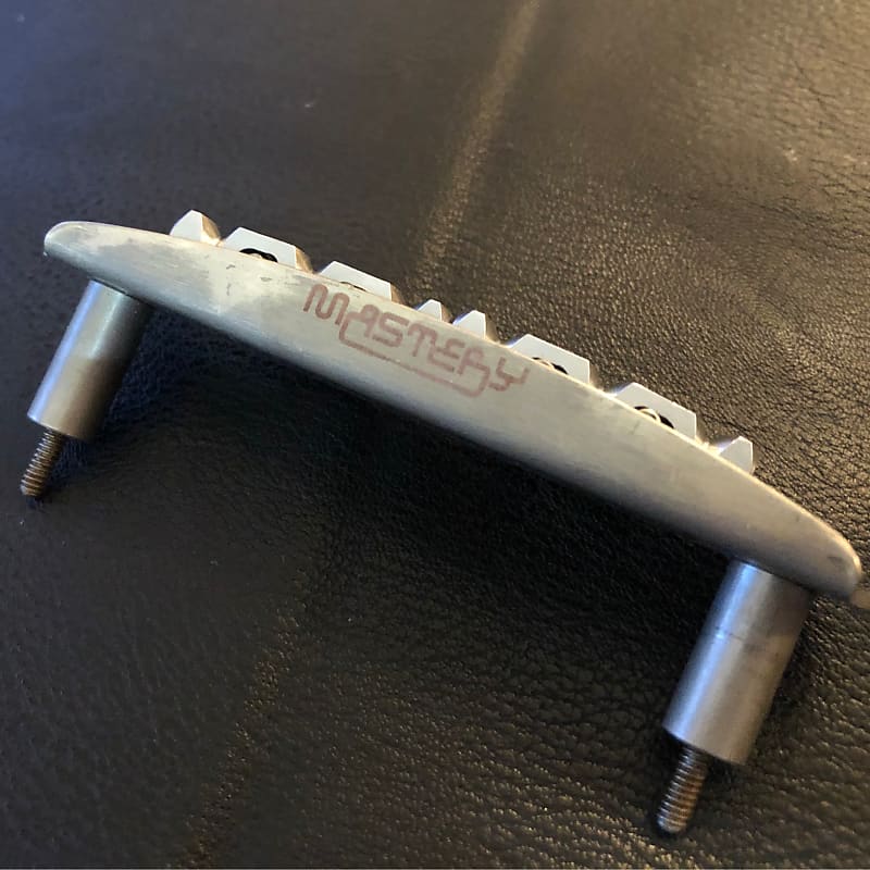 Mastery M1 Offset Bridge (Brushed Steel) | Reverb
