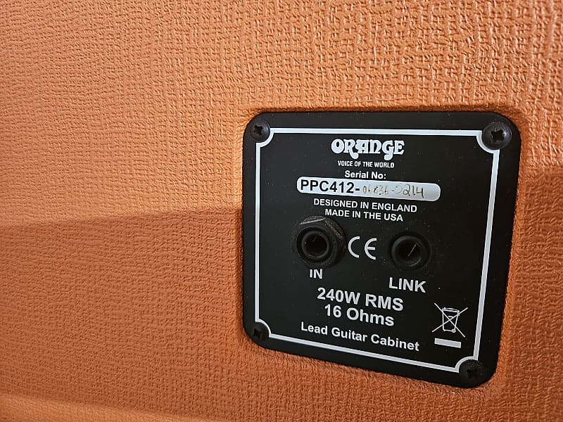 Orange PPC412-A - 240-watt 4x12" Angled Cabinet - Orange | Reverb