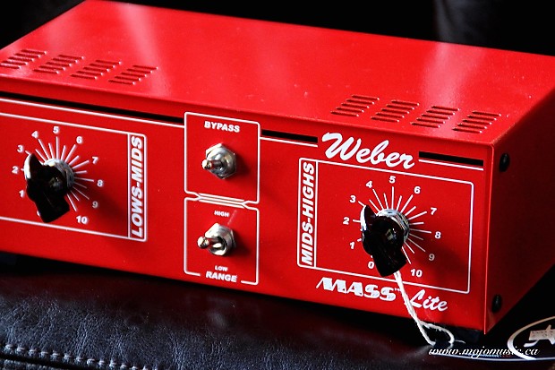 Weber Mass Lite (Legacy Casing) - Red | Reverb