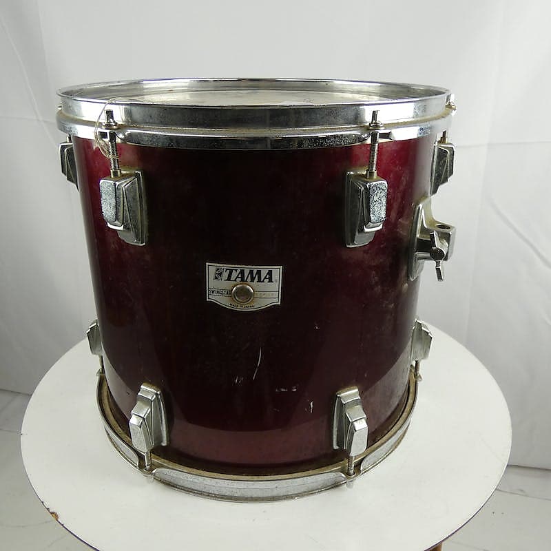 Used Tama 13 SWINGSTAR TOM MIJ Single Drums 13" Red | Reverb
