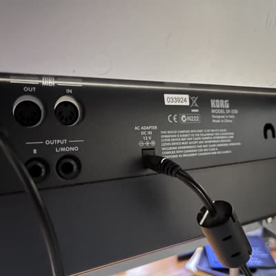 Korg SP-250 - 88 Weighted Key Digital Piano | Reverb