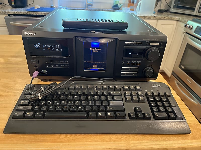Sony CDP CX 400 2001 - Black | Reverb