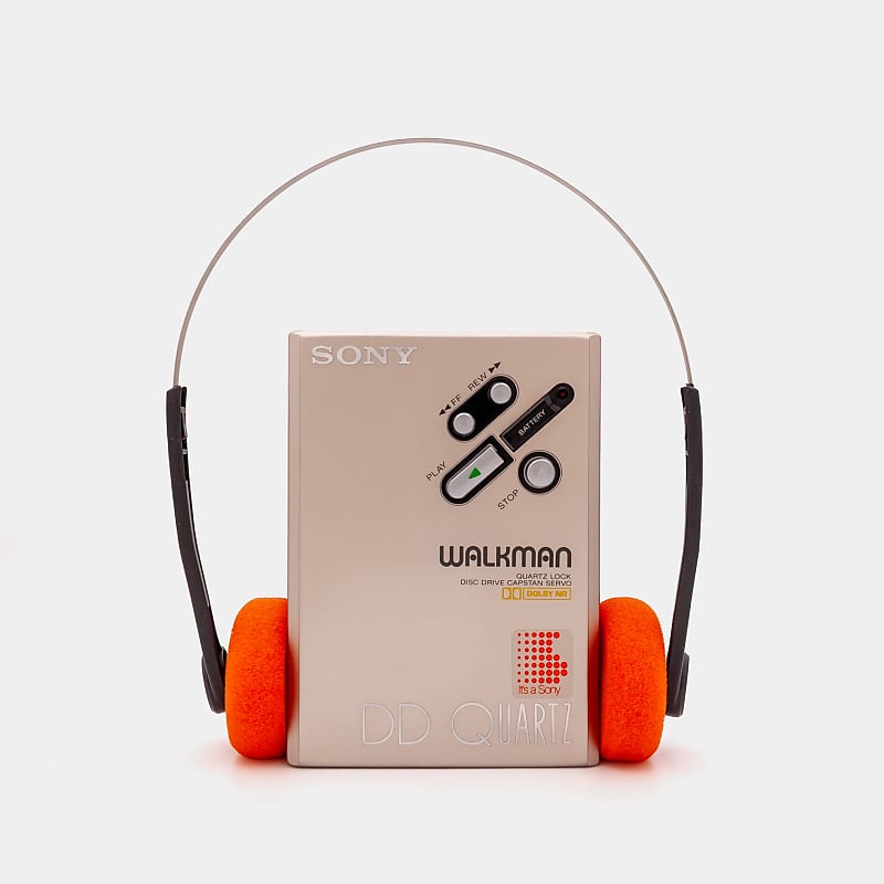 Sony Walkman WM-DD III / DD3, silber mit Tasche, | Reverb