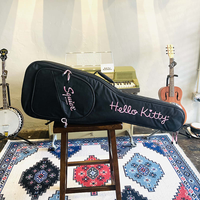 Fender HELLO KITTY Squier Strat Gig Bag - 2024 - Fits Strat, | Reverb