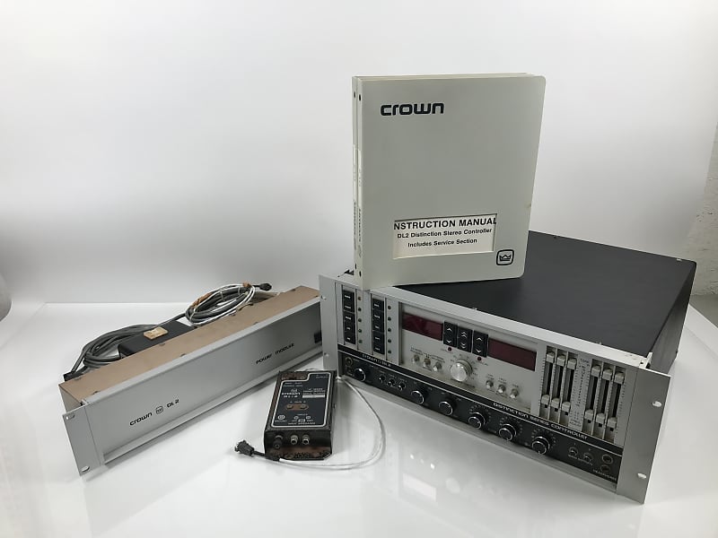Crown DL2 Preamp and Controller w/ Phono | Reverb