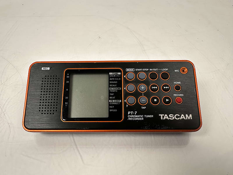 Tascam PT-7 Chromatic Tuner/Recorder | Reverb
