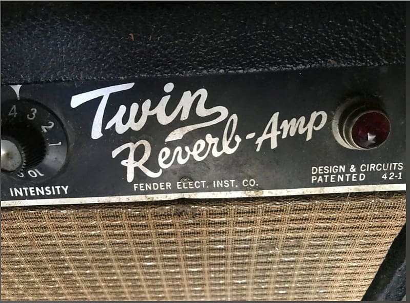 Fender Twin Reverb Amplifier 1964 | Reverb